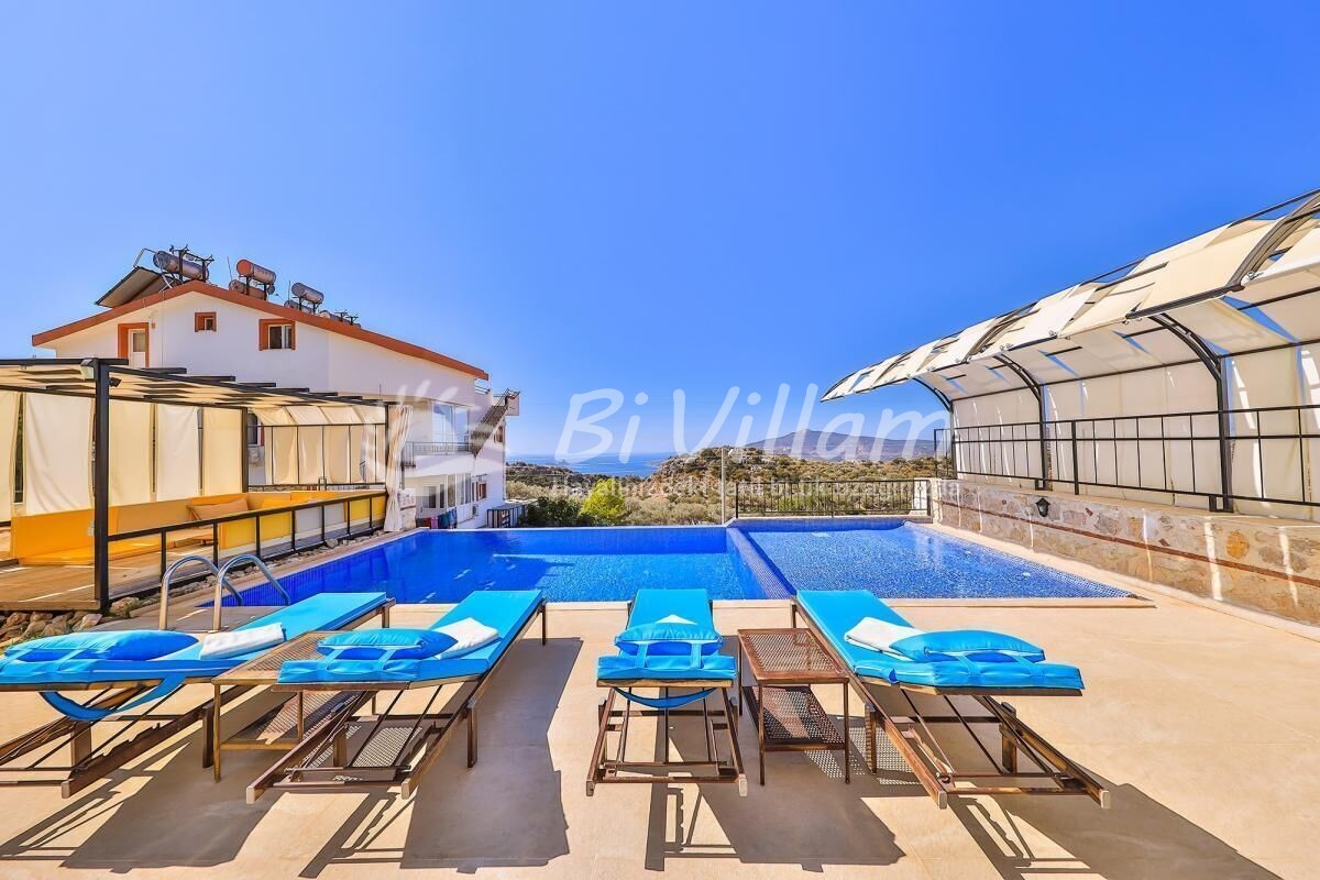 Villa Asfina Deniz Manzaralı 7 Kişilik Villa
