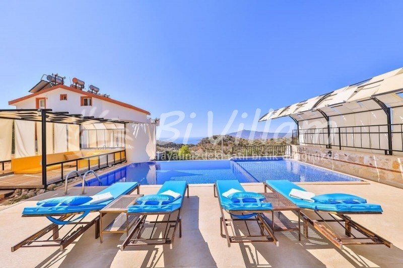 Villa Asfina Deniz Manzaralı 7 Kişilik Villa